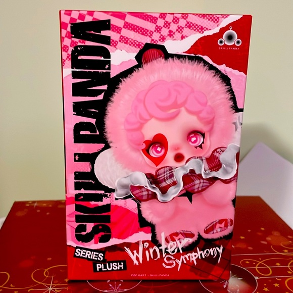 Popmart | Toys | Skullpanda Winter Symphony Series Plush Song Of Snow ...
